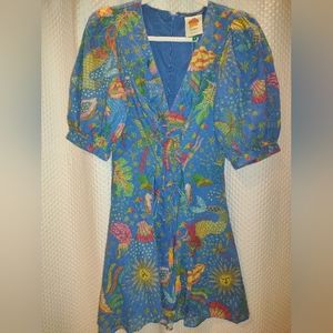 FARM Rio | Dresses | Farm Rio Nwt Ocean Stories Mini Dress | Poshmark